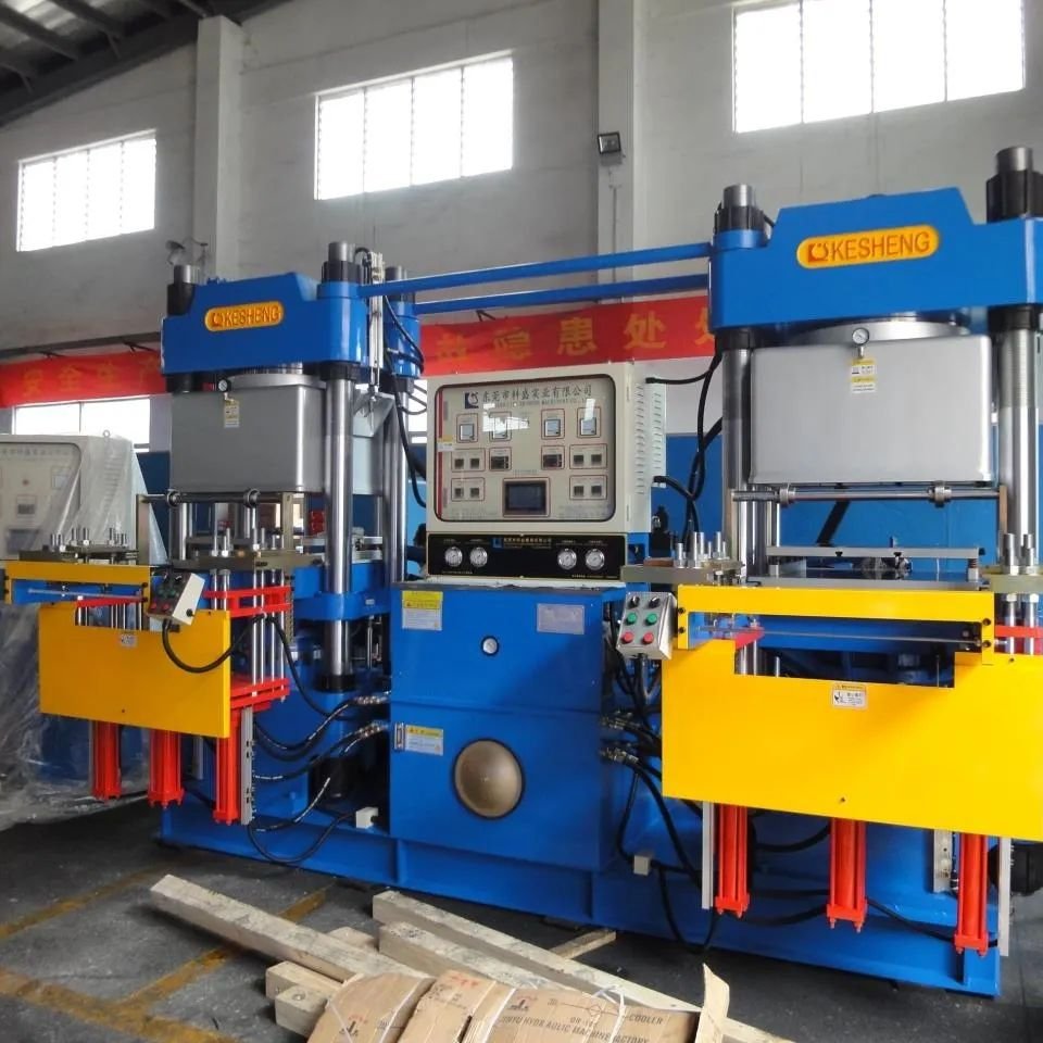 5 Main Components System of a rubber compression molding machine ...